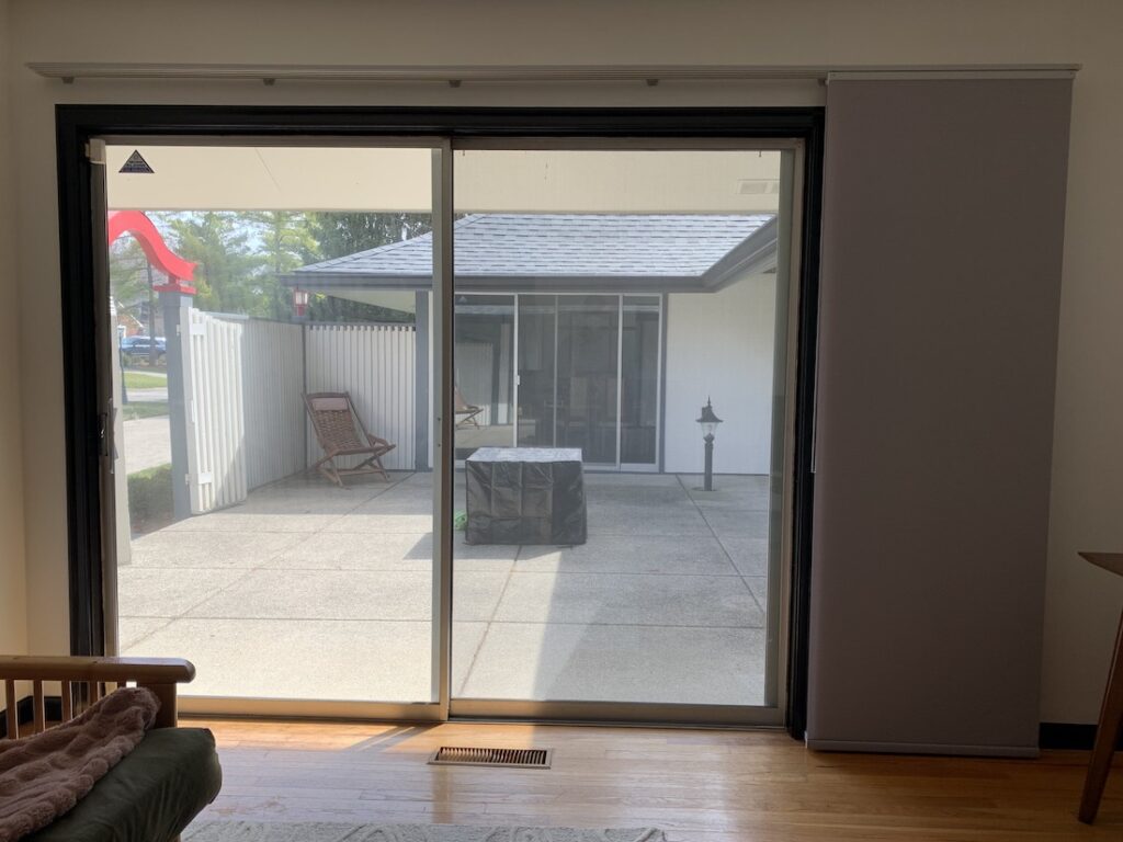 Offset Sliding Panel - A+ Blinds | Indianapolis Blinds